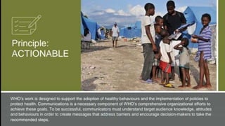 Who strategic communication framework | PPTX