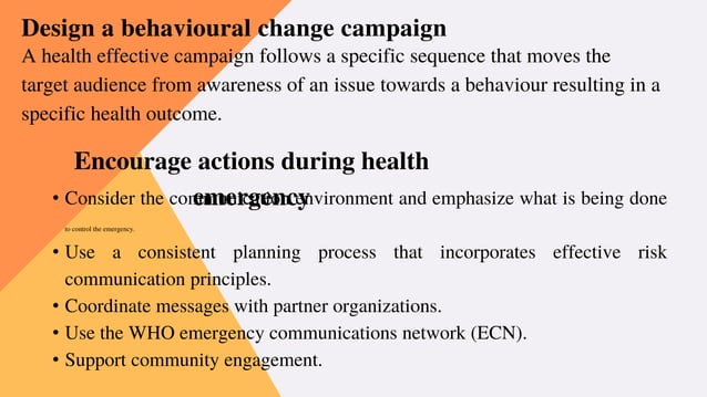 Who strategic communication framework | PPTX | Business | Business and ...