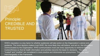 Who strategic communication framework | PPTX