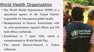 Who strategic communication framework | PPTX