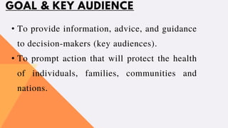 Who strategic communication framework | PPTX