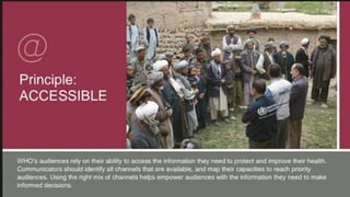 Who strategic communication framework | PPTX