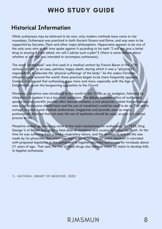 World Health Organisation Study Guide | PDF