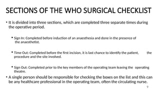 World Health Organization SURGICAL CHECKLIST.pptx