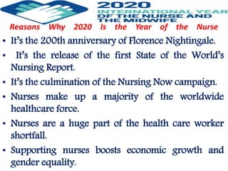 Who theme year for nurses 2020 | PPTX