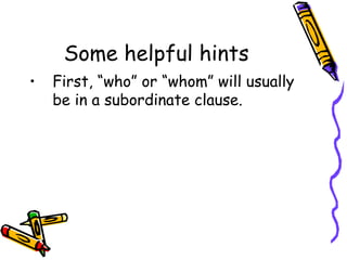 Who vs whom | PPT