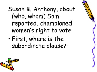 Who vs whom | PPT