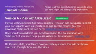 Who Wants To Be A Millionaire Powerpoint Template Download