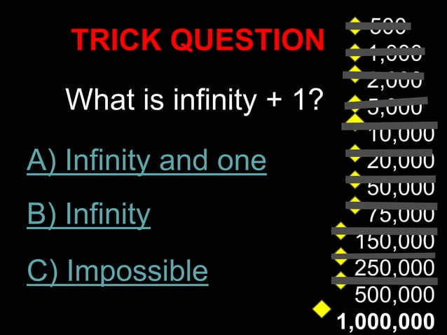 Who wants to be a millionaire? - Maths Questionnaire | PPTX | Gifts and ...