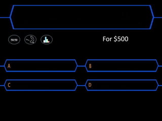 Who Wants To Be A Millionaire Blank Question Template