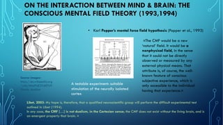 [UNICOG 2019] Who was Benjamin Libet? | PPT