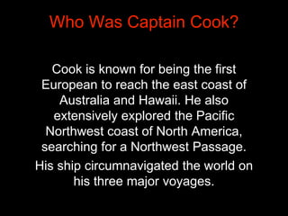 Who was Captain Cook? What Happened to Him? | PPT