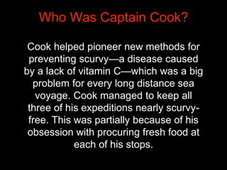 Who was Captain Cook? What Happened to Him? | PPT
