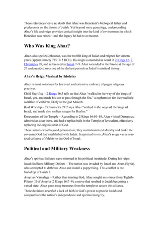 Who Was Hezekiah’s Father in the Bible.docx