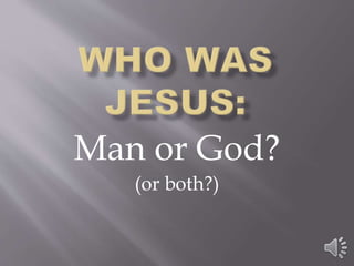Who was jesus | PPTX