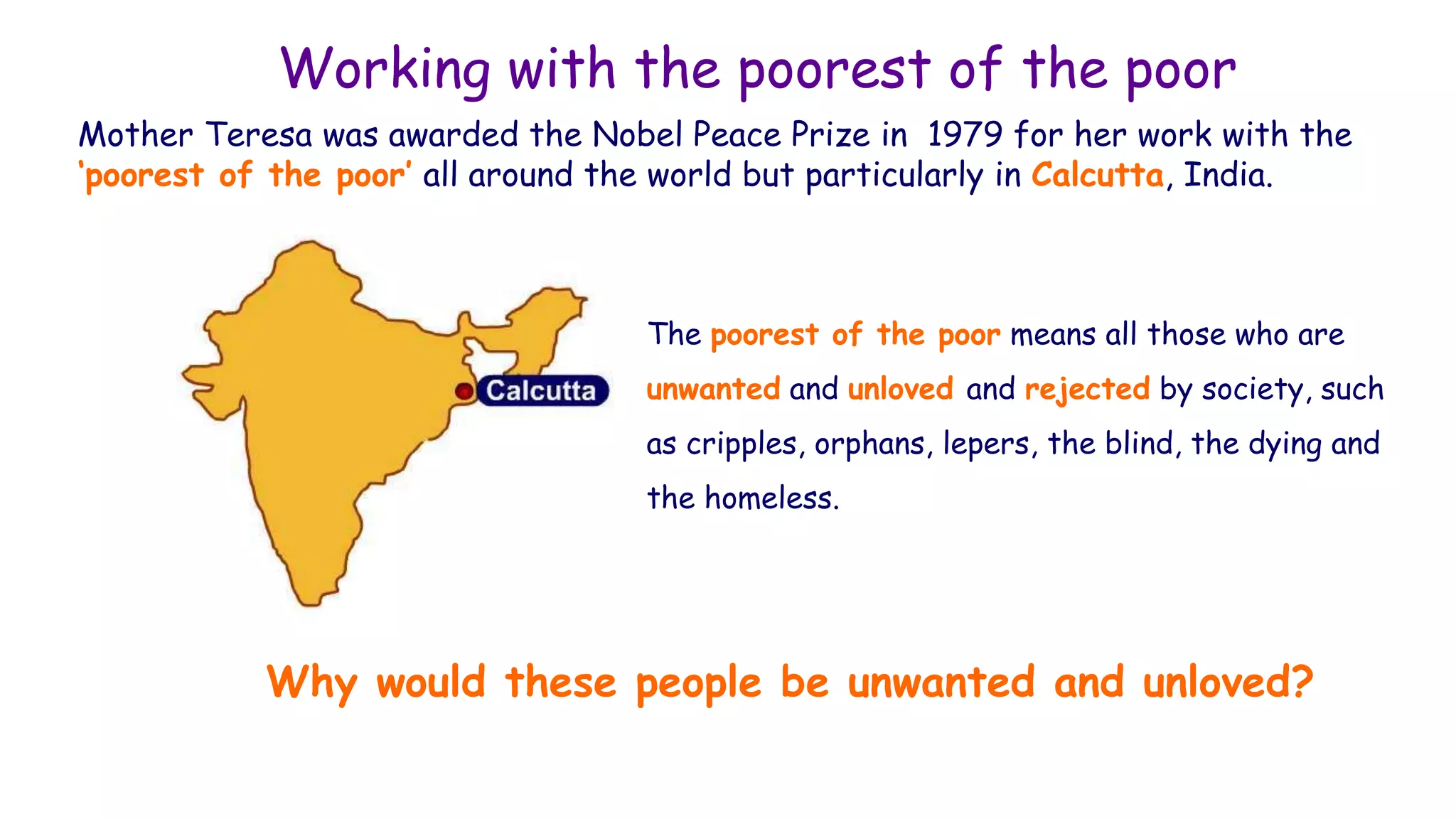 Who was Mother Teresa.pptx | Debated Sensitive Social Issues ...