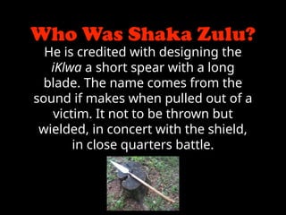 Who Was Shaka Zulu? What Role Did He Have In History? | PPTX