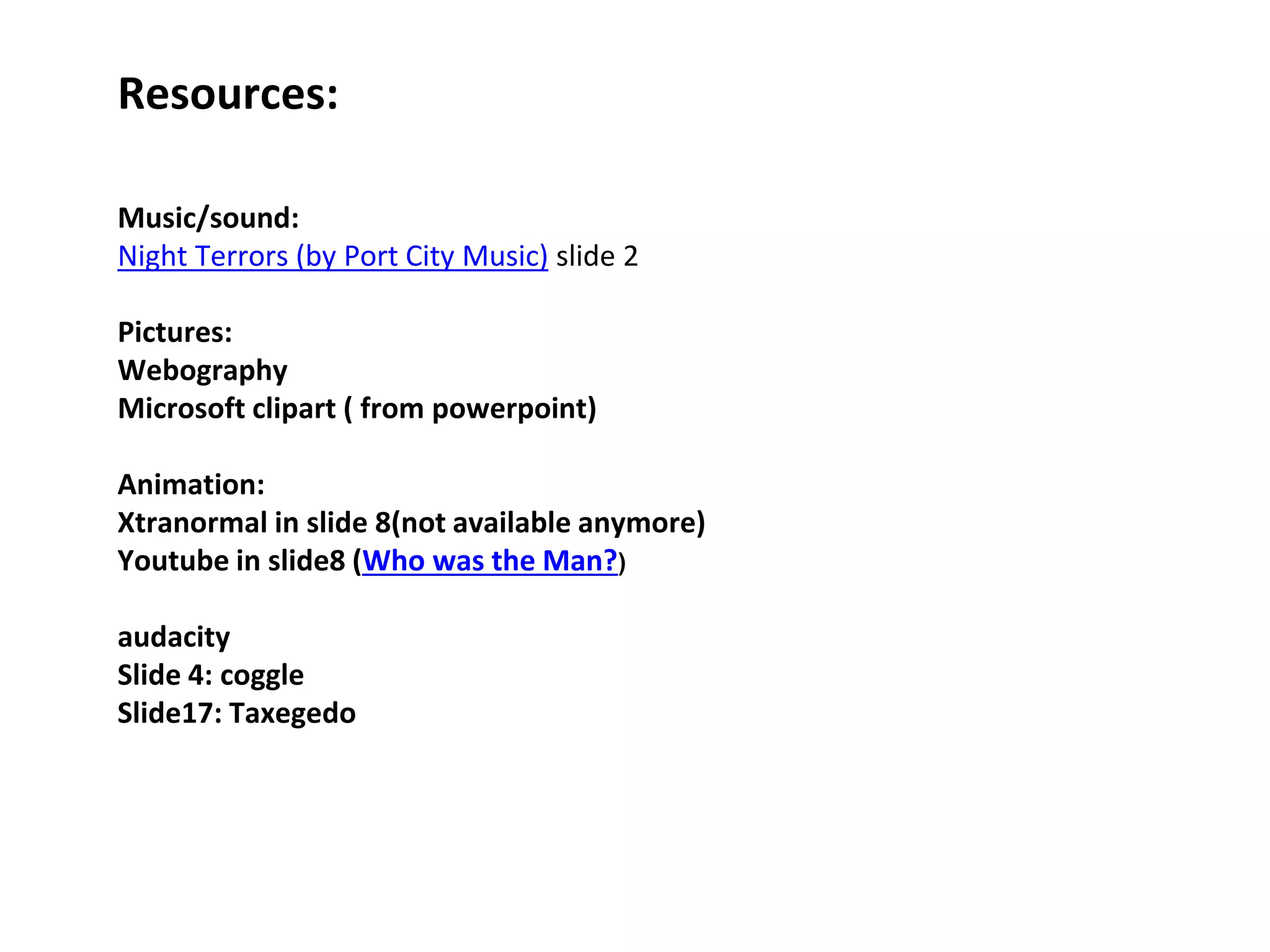 Who Was the Man? A Detailed Lesson Plan | PPTX