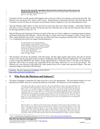 Who Were the Pharisees and the Saducees?, Form #05.047