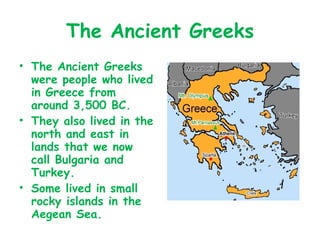 THE ANCIENT GREEKS | PPT