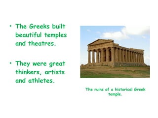 THE ANCIENT GREEKS | PPT