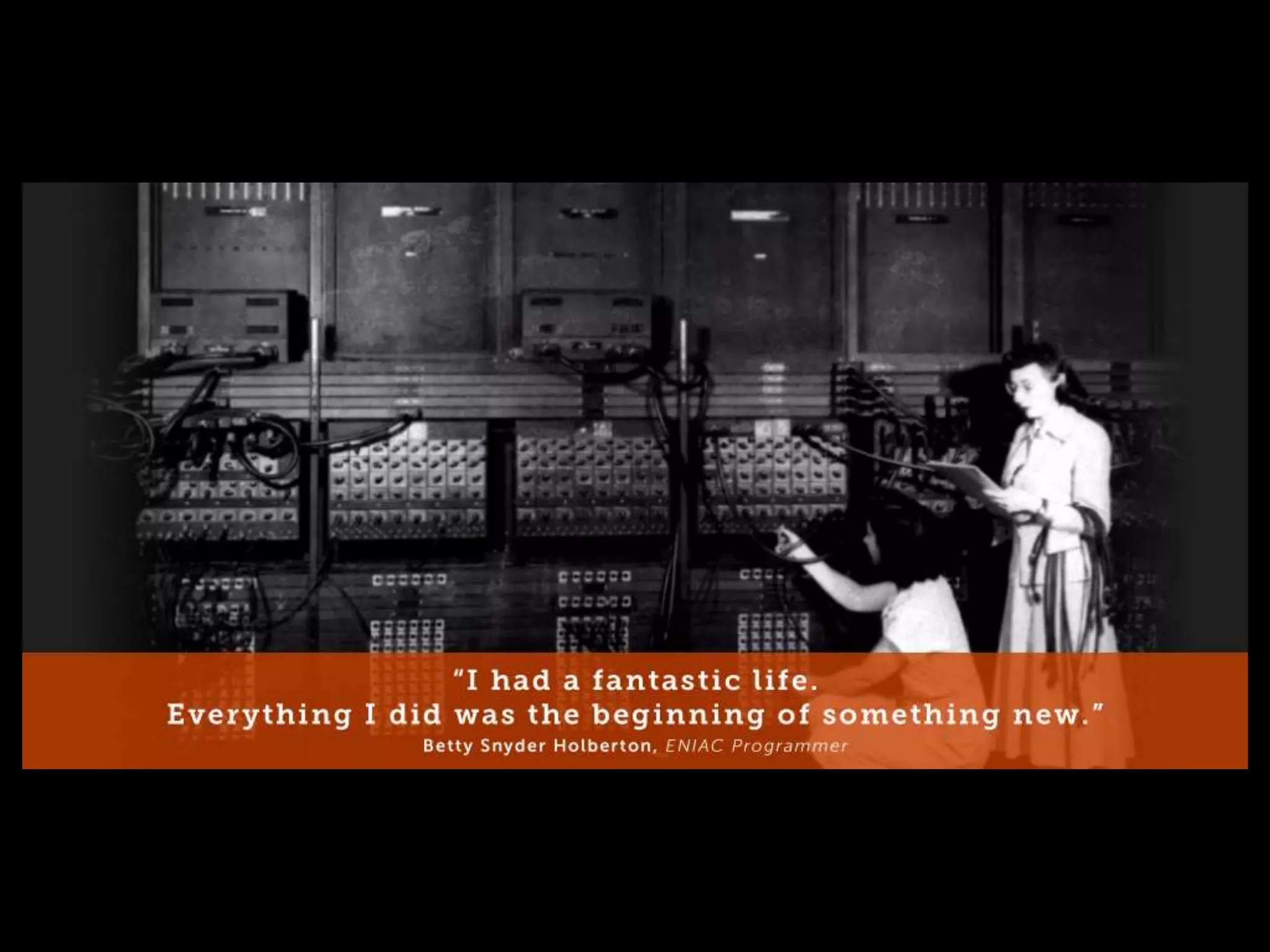 Who were the ENIAC Six? Why were these woman critical to computing? | PPTX