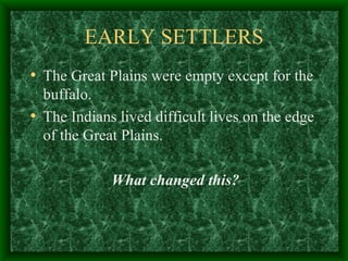 Who Were The Plains Indians | PPT