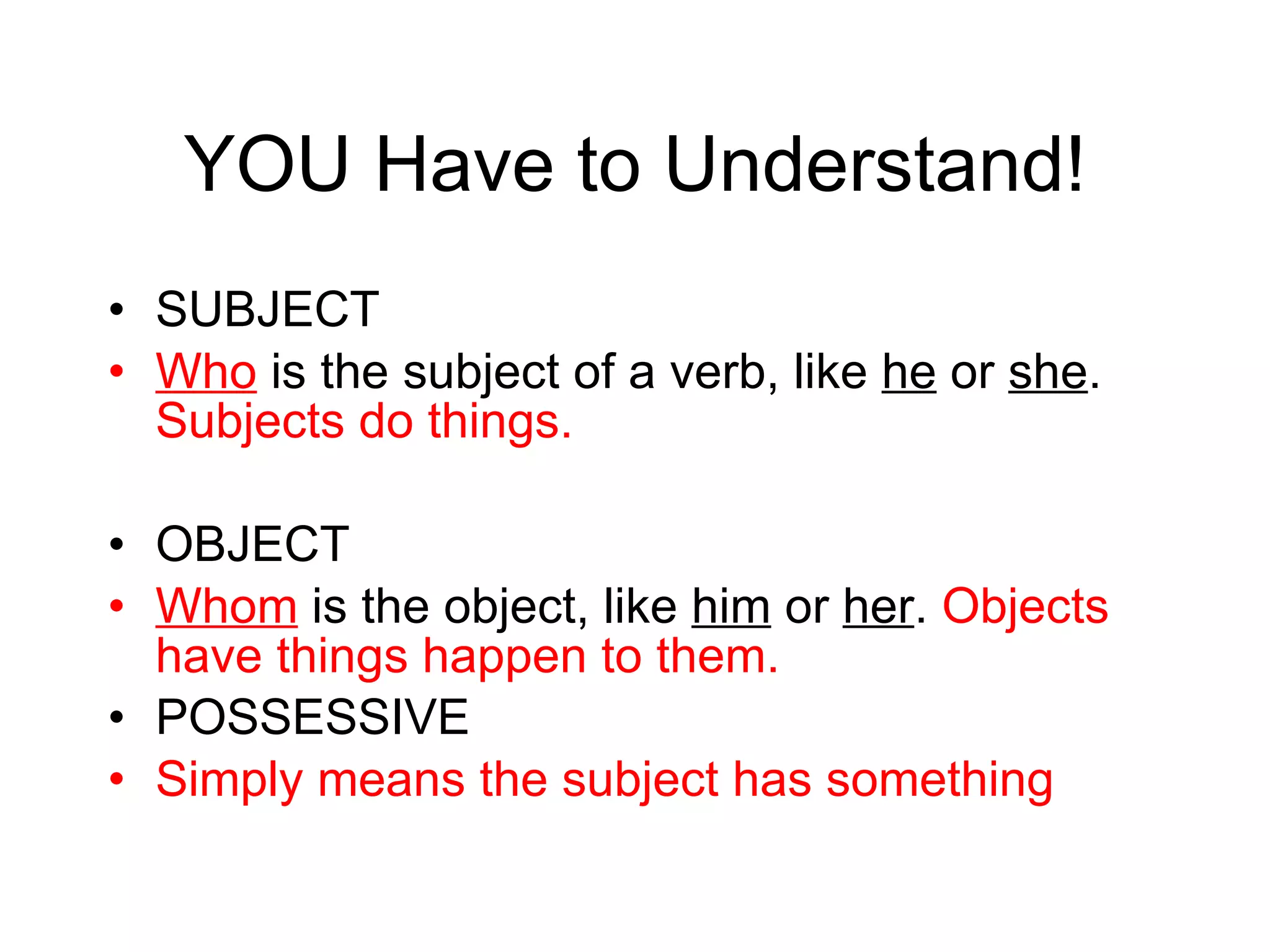 Who,Whose,Whom | PPT