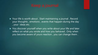 Who will cry when you die | PPT