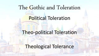 Gothic Faith and Monstrous Religion | PPTX