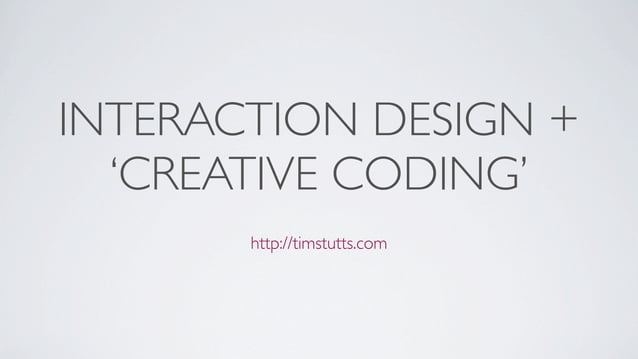 Who Works with Creative Coders | PPT