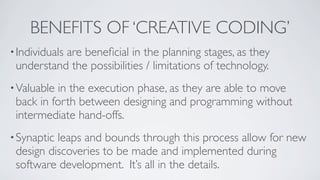Who Works with Creative Coders | PPT