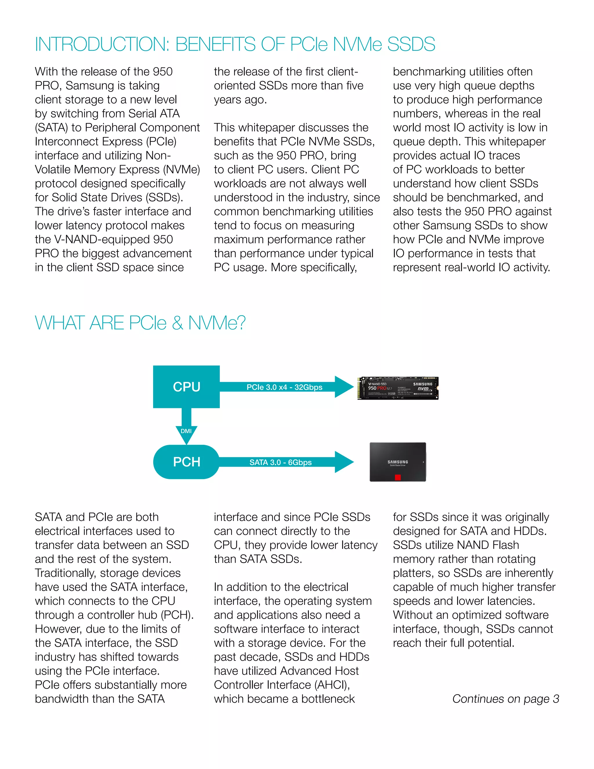 Benchmarking Performance: Benefits of PCIe NVMe SSDs for Client ...