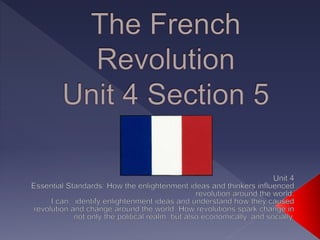 WHPP Unit 4 Section 5 The French Revolution.ppt