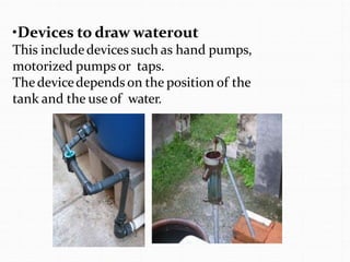Water harvesting principles and methods | PPTX