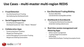 CRDB - Multi-Master Geo Distributed Redis with Redis Enterprise | PPTX