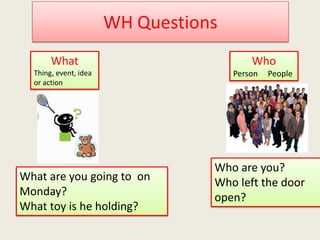 Wh questions | PPTX