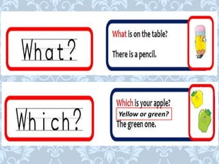 Wh questions | PPT