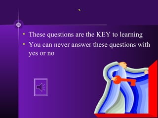 Wh questions lesson plan | PPT