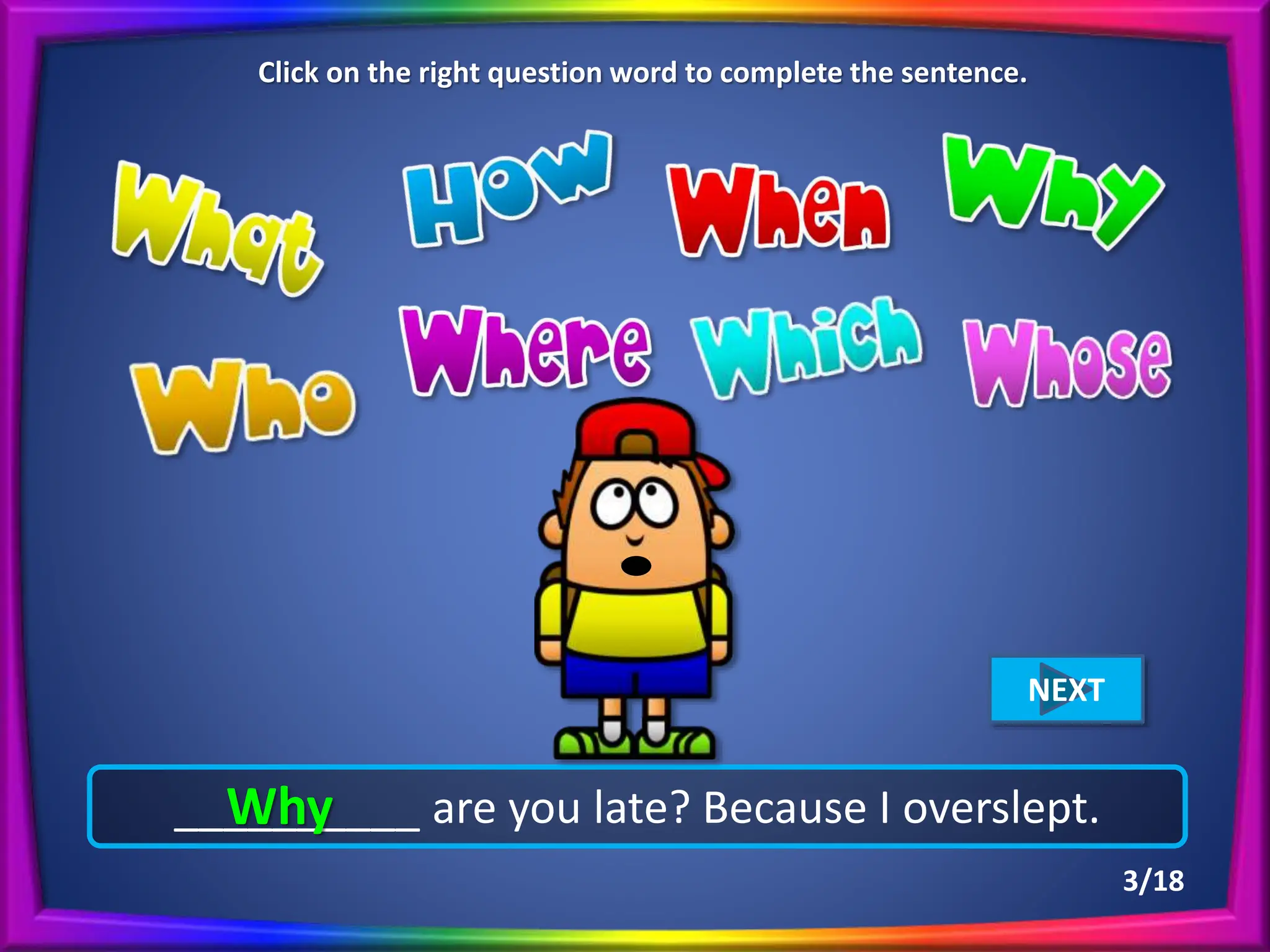 WH QUESTION WORDS ENGLISH BASIC 5 The easiest | PPT