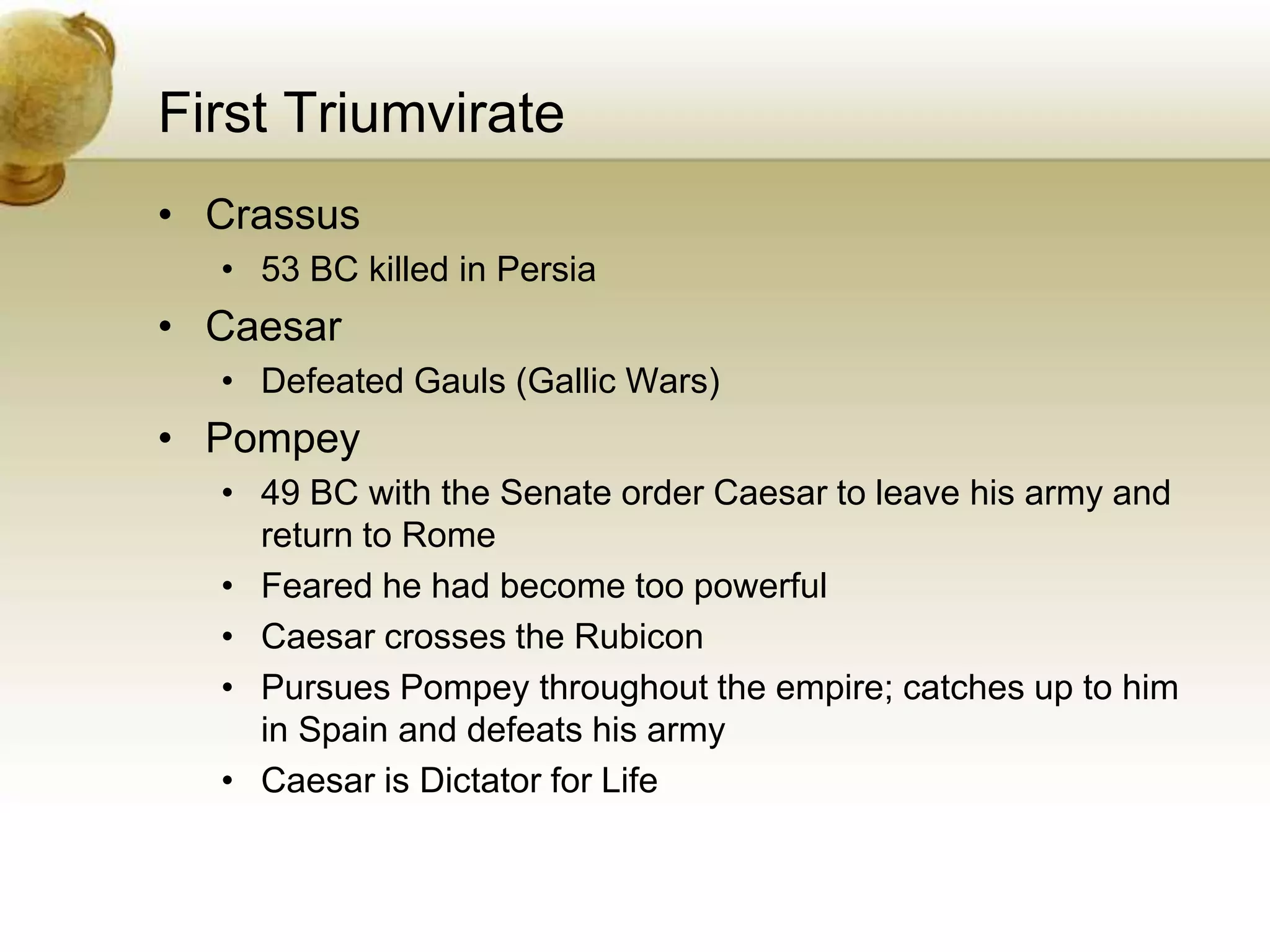 WH Roman Empire | PPTX