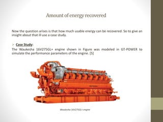 Waste Heat recovery system | PPTX