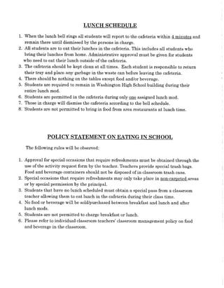 WHS Parent Student Handbook 2015/2016 | PDF