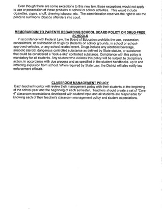 WHS Parent Student Handbook 2015/2016 | PDF