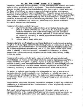 WHS Parent Student Handbook 2015/2016 | PDF