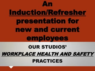 Workplace Health and Safety Practices Presentation | PPTX