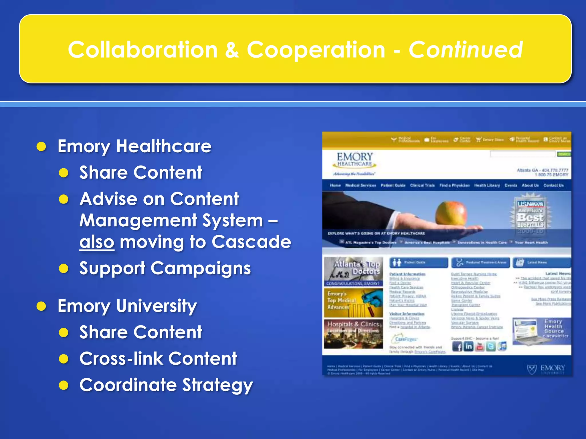 Planning for an Effective Cascade Implementation | PPT
