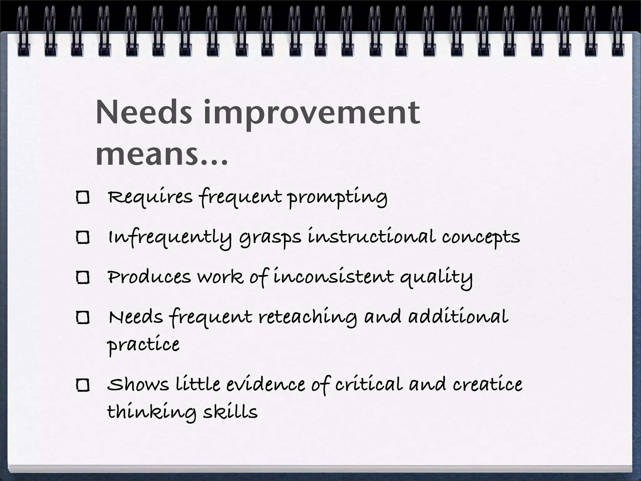 WHSD 3rd grade Report Card | PPT