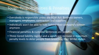 Health And Safety At Work Act 2015 | PPT
