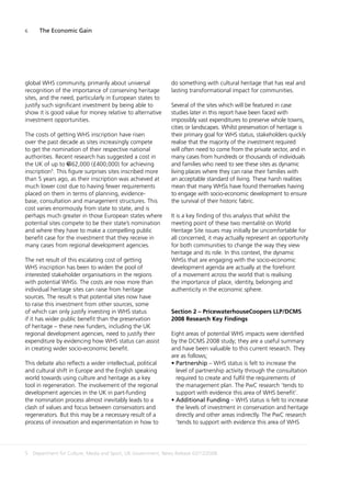 Whs The Economic Gain Final Report | PDF